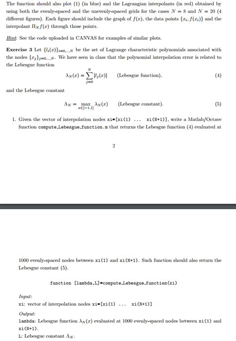 Solved Exercise 1 Write A Function Terpm That