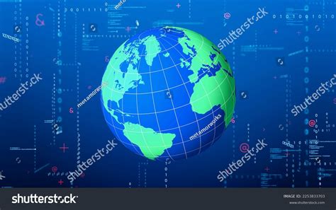 Global Communication Network Concept Digital Transformation Stock Illustration 2253833703
