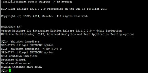 Linux下启动和关闭oracle数据库的方法alter System Disable Restricted Session Csdn博客