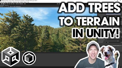 How To Add TREES To Terrain In Unity YouTube