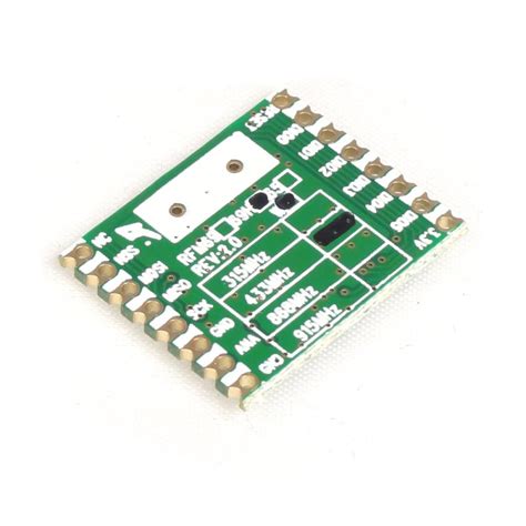 Moduł Radiowy Rfm69hw 433mhz Rf Nadajnik Odbiornik Transceiver