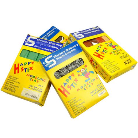 Assorted Color Modeling Clay Sticks