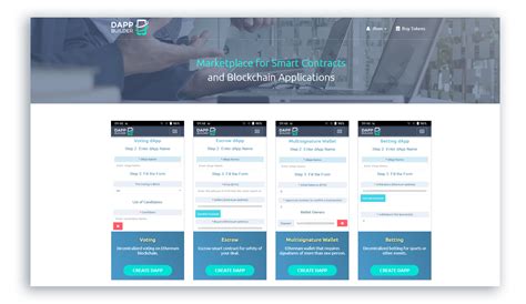 Smart Contract Marketplace Released By Dapp Builder Team Ethereum Dapp Builder Medium