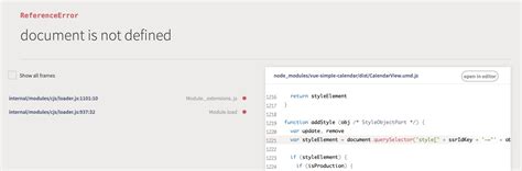 is it possible to use vuesimplecalendar with ssr · issue 191