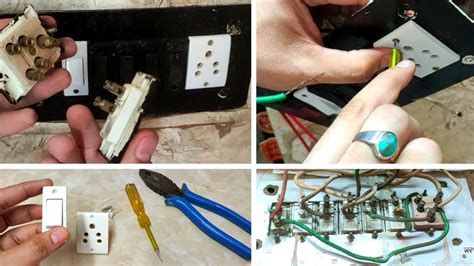 Changing Switch And Socket In Electric Board YouTube