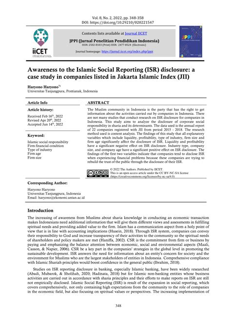 Pdf Awareness To The Islamic Social Reporting Isr Disclosure A