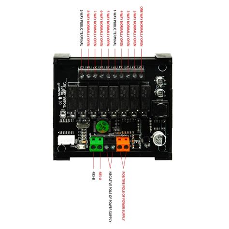 16 Channel RS485 Relay Control Module With Modbus Support