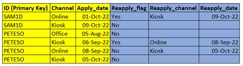 Sas Flag Accounts On The Basis Of Reapplication Logic Case Of Multiple Entries By One Person