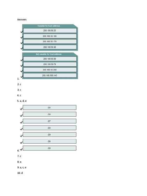 Network Fundamentals Chapter 10 Planning And Cabling Networks Answers