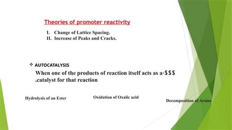Catalyst And Chemical Reaction Ppt Pptx Chemistry Science