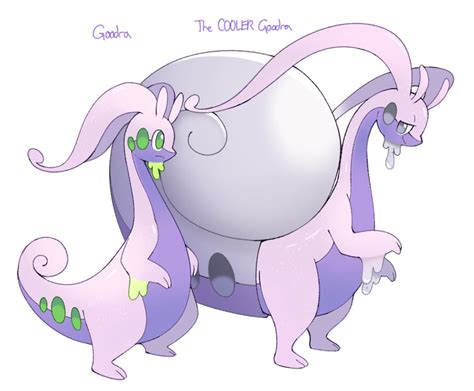 Goodra And Hisuian Goodra Pokemon Drawn By Vergolophus Danbooru