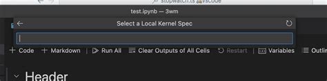 Local Kernel Spec Is A Dead End · Issue 12224 · Microsoftvscode