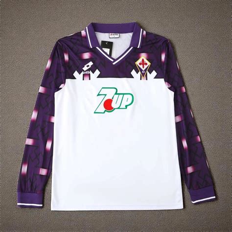 Insane Sick Vintage Fiorentina 1992 Soccer Jersey Depop