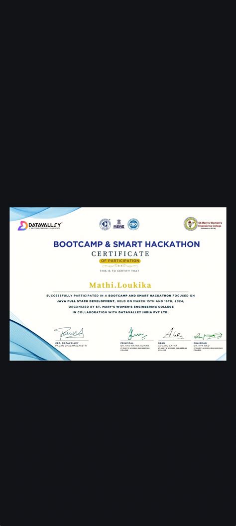 Loukika Mathi On Linkedin Hiiiii Everyone 🥰 I Feel Very Happy To Share The Certificate