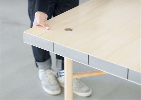 Schemata Architects Designs Lightweight Table From Sponge