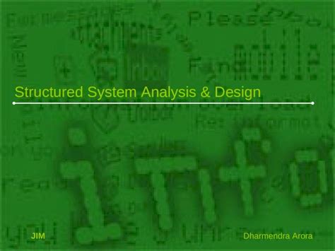 Ppt Structured System Analysis And Design Dokumen Tips