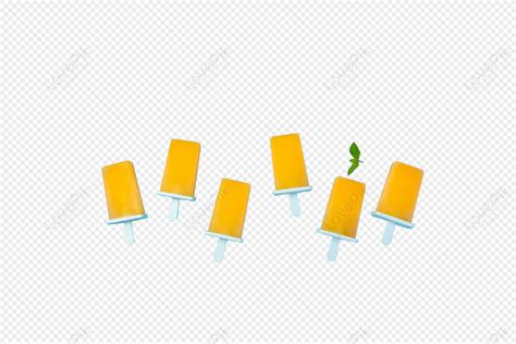 여름철 얼음 롤리 Png 일러스트 무료 다운로드 Lovepik