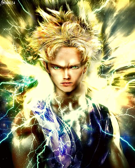 Ssj Gohan Realistic Portrait By Shibuz4 On Deviantart