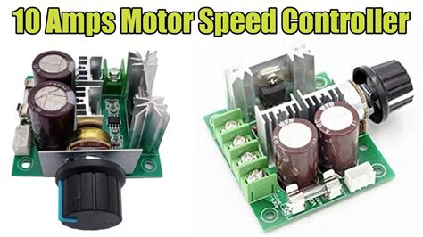 To Volt Amps PWM Motor Speed Controller Full Unbox Reviews Key Features YouTube