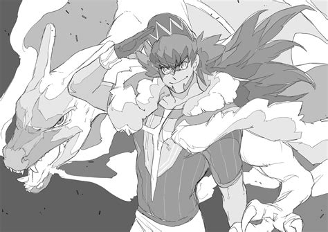 Leon And Charizard Pokemon And 1 More Drawn By Bakushismys2017