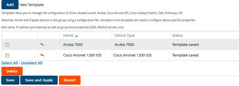 Viewing And Adding Templates