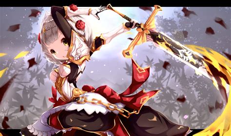 Noelle Genshin Wallpapers Top Free Noelle Genshin Backgrounds WallpaperAccess