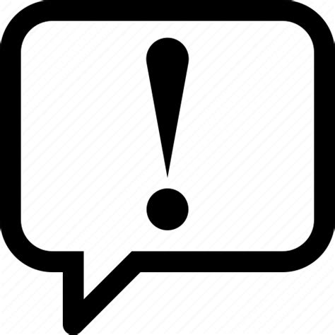 alert bubble dialog error message warning icon download on