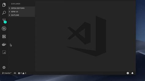 Npm Ui Visual Studio Marketplace