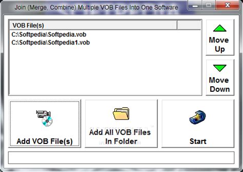 Join Merge Combine Multiple VOB Files Into One Software Download Softpedia Join Merge Combine Multiple VOB Files Into One Software Download Softpedia