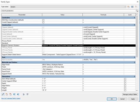 Using Formulas To Switch Out Nested Families With Label Parameters