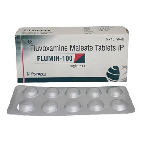 Flumin 100mg Tablet At ₹ 220 Stripe Fluvoxamine Tablets In Umred Id 25464652248