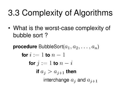 Ppt 33 Complexity Of Algorithms Powerpoint Presentation Free