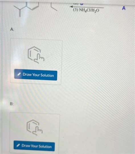 Solved Draw Structures To Complete Each Of The Following