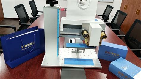 Digital Paper Bags Hot Foil Printing Machine Amd8025d Youtube