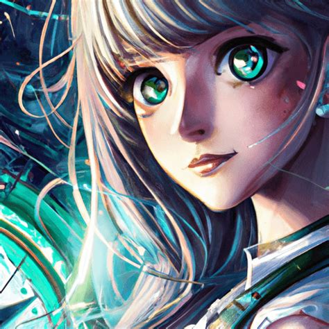 Anime Girl Waifu Light Novel Litrpg Cover Fine Art Award Winning Fantasy Magic Intricate Elegant