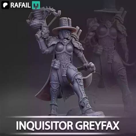 Inquisitor Greyfax 3d Model 3d Printable Cgtrader