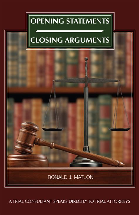 Opening Statements Closing Arguments Dodge Publications