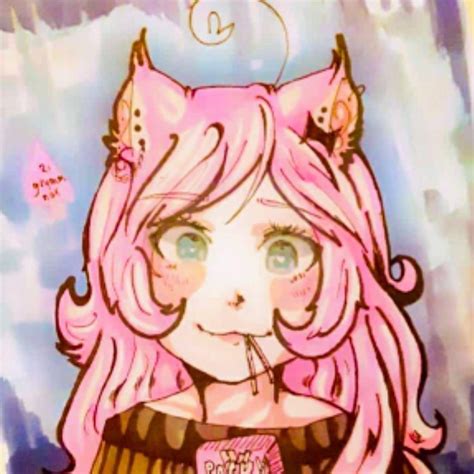 Pink Cat Girl By Grymmnox On Deviantart