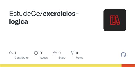 Github Estudece Exercicios Logica