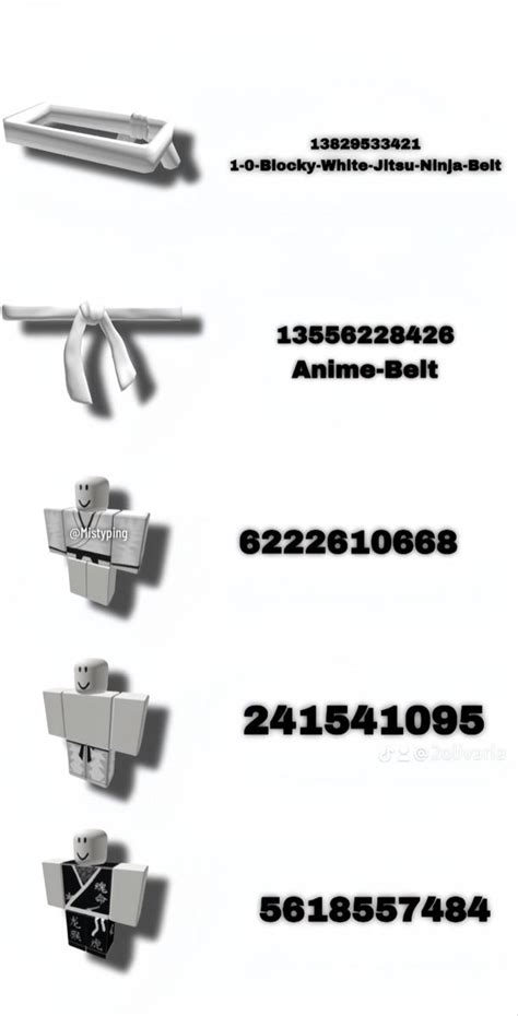 Karate 🥋 Items Codes For Martial Arts Enthusiasts