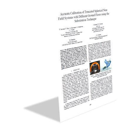 Accurate Calibration Of Truncated Spherical Near Field Systems With Different Ground Floors