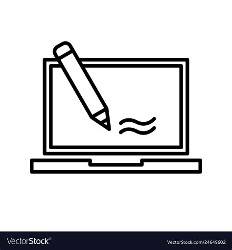 Assignment Icon Royalty Free Vector Image Vectorstock