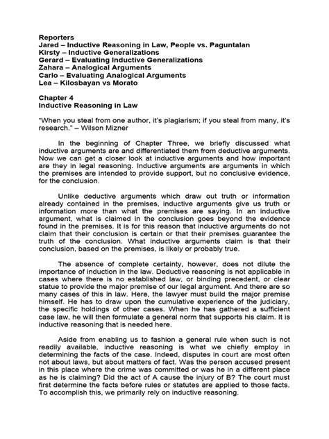 Chapter 4 Pdf Argument Inductive Reasoning