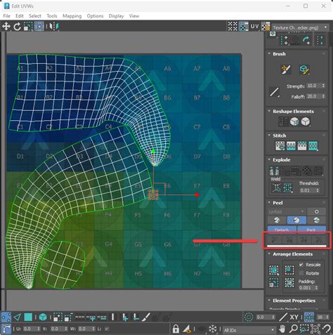 Solved Pins Are Greyed Out In Uvw Editor Autodesk Community