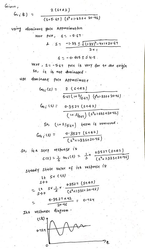 [solved] question 3 consider a system whose transfer function is 2