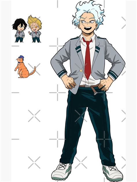 Aizawa Hizashi And Oboro Sticker My Hero Academia Boku No Hero My Hero Academia Sticker