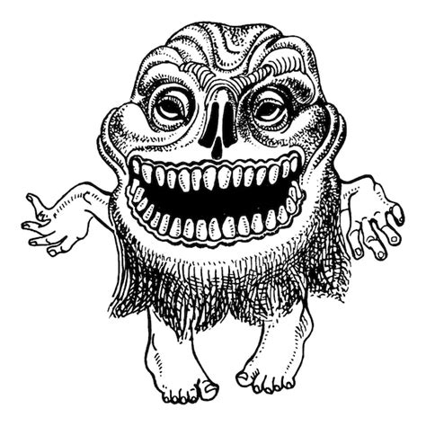 Creepy Drawings Of Monsters
