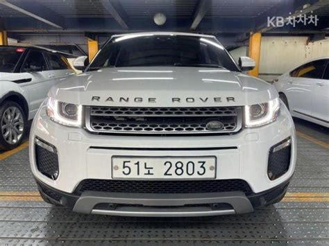 랜드로버 레인지로버 이보크 · 디젤 · 부산 매물번호26184984 Kb차차차