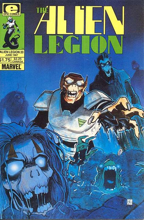 Alien Legion V1 20 Epic Marvel Comics Funfox Comics Manga And Novels