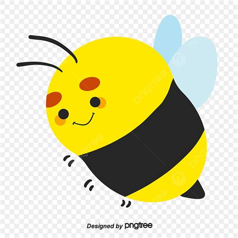 可愛的手繪蜜蜂剪貼畫 剪貼畫 勞動 卡通素材圖案，psd和png圖片免費下載